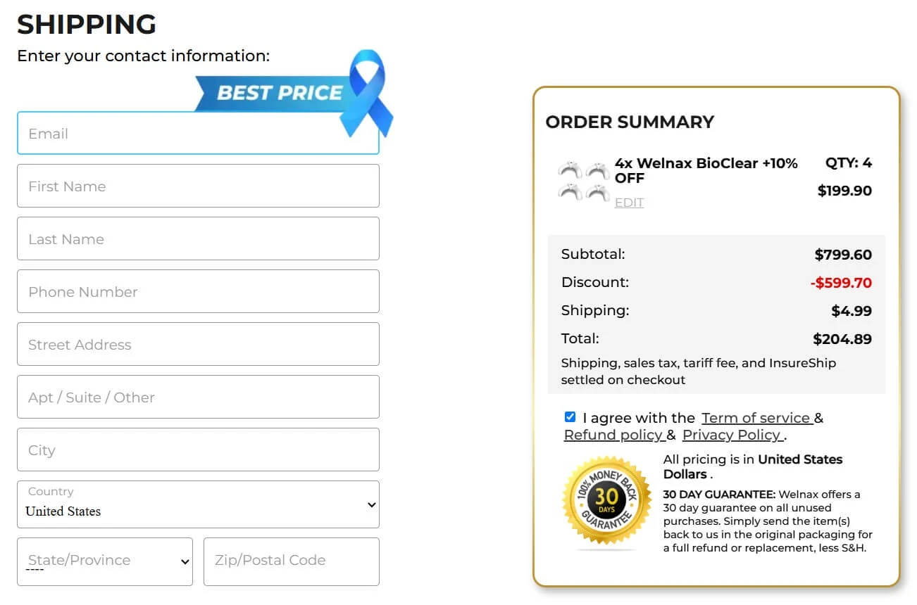 Welnax™ BioClear | OFFICIAL WEBSITE | Order Now